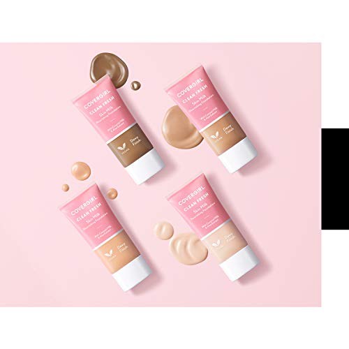 COVERGIRL, Clean Fresh Skin Milk Foundation, Medium, 1 Fl Oz (Pack of 1)