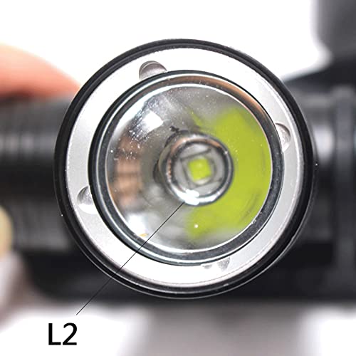 ICOBES Headlamp 5000 Lumen Underwater 100 Meter Dive Headlight 3 Mode Torch Lanterna Waterproof IPX8 18650 Waterproof Lamp Light Camping