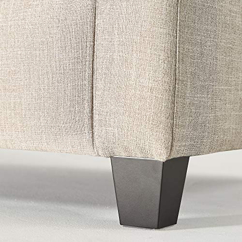 ZINUS Josh Loveseat Sofa / Easy, Tool-Free Assembly, Beige