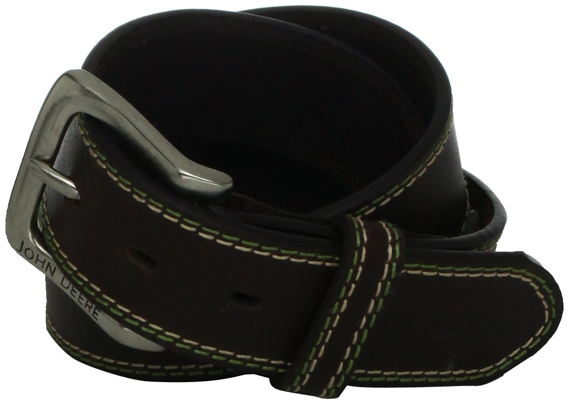 John Deere Men's 38mm Belt,Brown,46