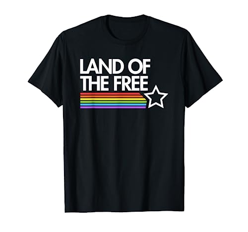 Patriotic LGBT Allay Gay Pride USA Flag 4th Of July T-Shirt
