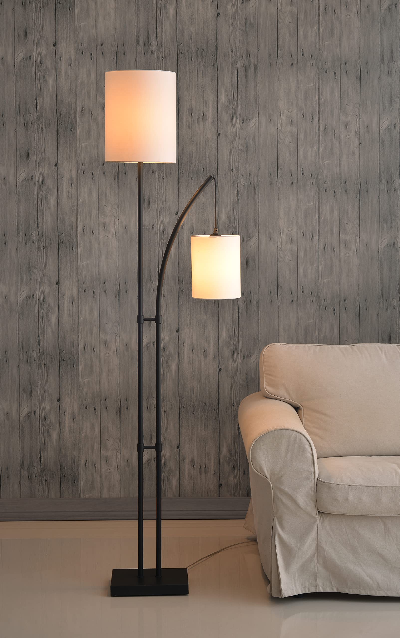 Kenroy Home 34266BRZ Lanterna Mother and Son Floor Lamps, Medium, Bronze
