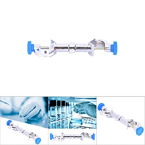 Lab Stand Clamp Holder, Excellent Workmanship Durable Metal Grip Lab Stands Clamps Lab Metal for Flask Clamp