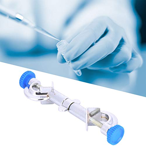 Lab Stand Clamp Holder, Excellent Workmanship Durable Metal Grip Lab Stands Clamps Lab Metal for Flask Clamp