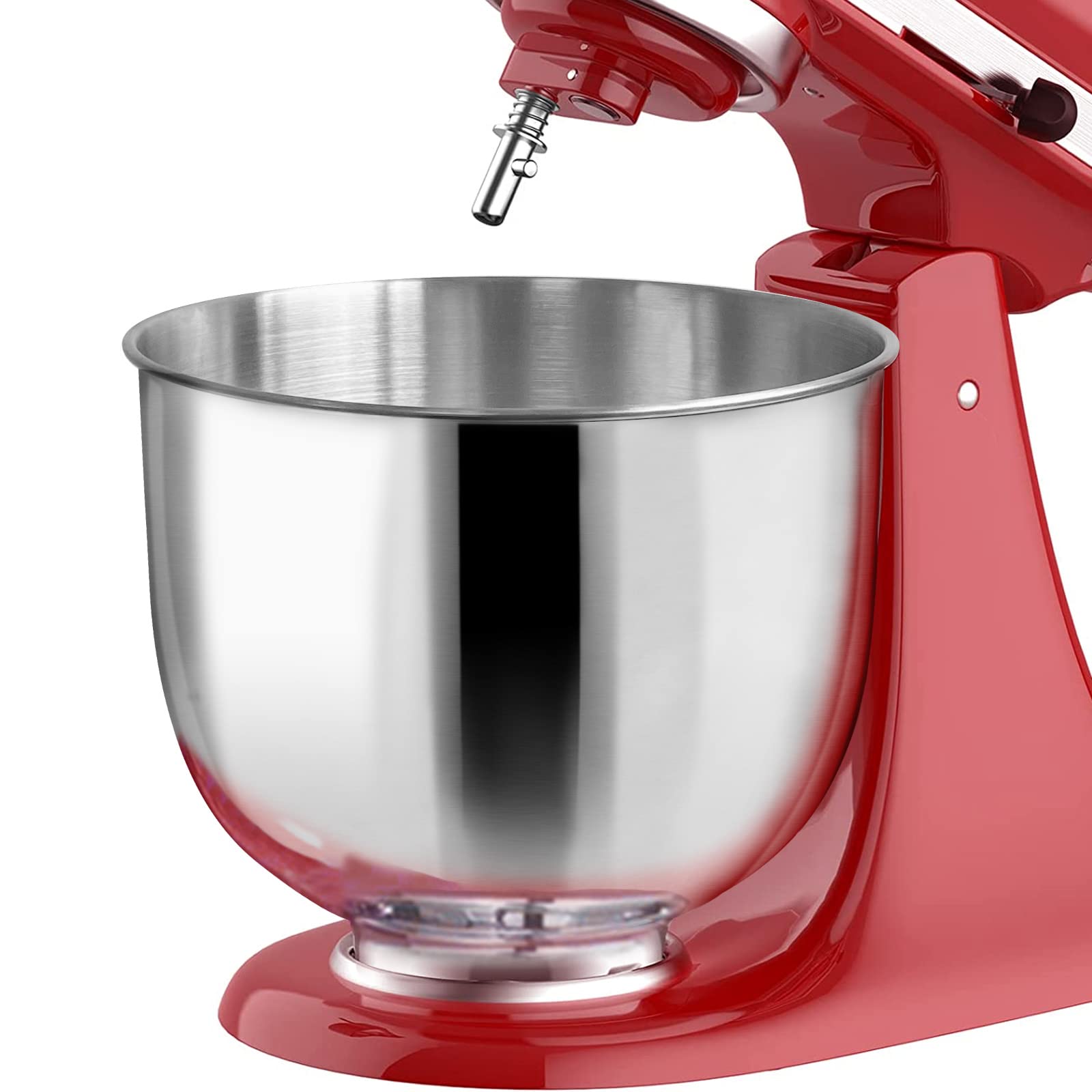 Kitohonald 4.5/5 Quart Stand Mixer Stainless Steel Bowl,5 QT,Compatible with Kitchenaid 5KSM125, 5KSM150, 5KSM175, 5KSM7580, KSM150, RRK150,K45, K45SS, KSM75, KSM90, KSM95, KSM100, KSM103, KSM110