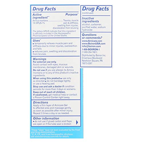 Boiron Arnicare Gel - Value Size - 4.1 Ounces (1 Pack)