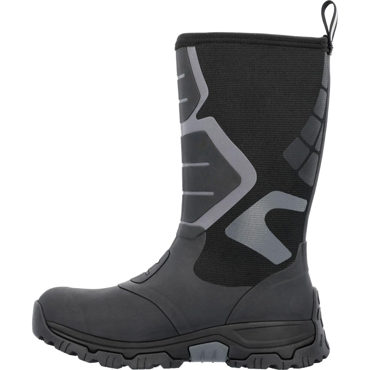 Muck Apex Pro Waterproof Flexible Shock-Absorbing Vibram Arctic Grip All Terrain Outdoor Winter Boots Men's AG at TL, Black, 12