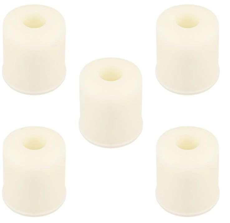 Mixer Rubber Feet Compatible with KitchenAid Stand Mixers Feet, Mixer Feet Pads, Mixer Rubber Feet Replacement Parts 4161530, 9709707, for KSM90, K45SS, KSM75 (5 Pack)