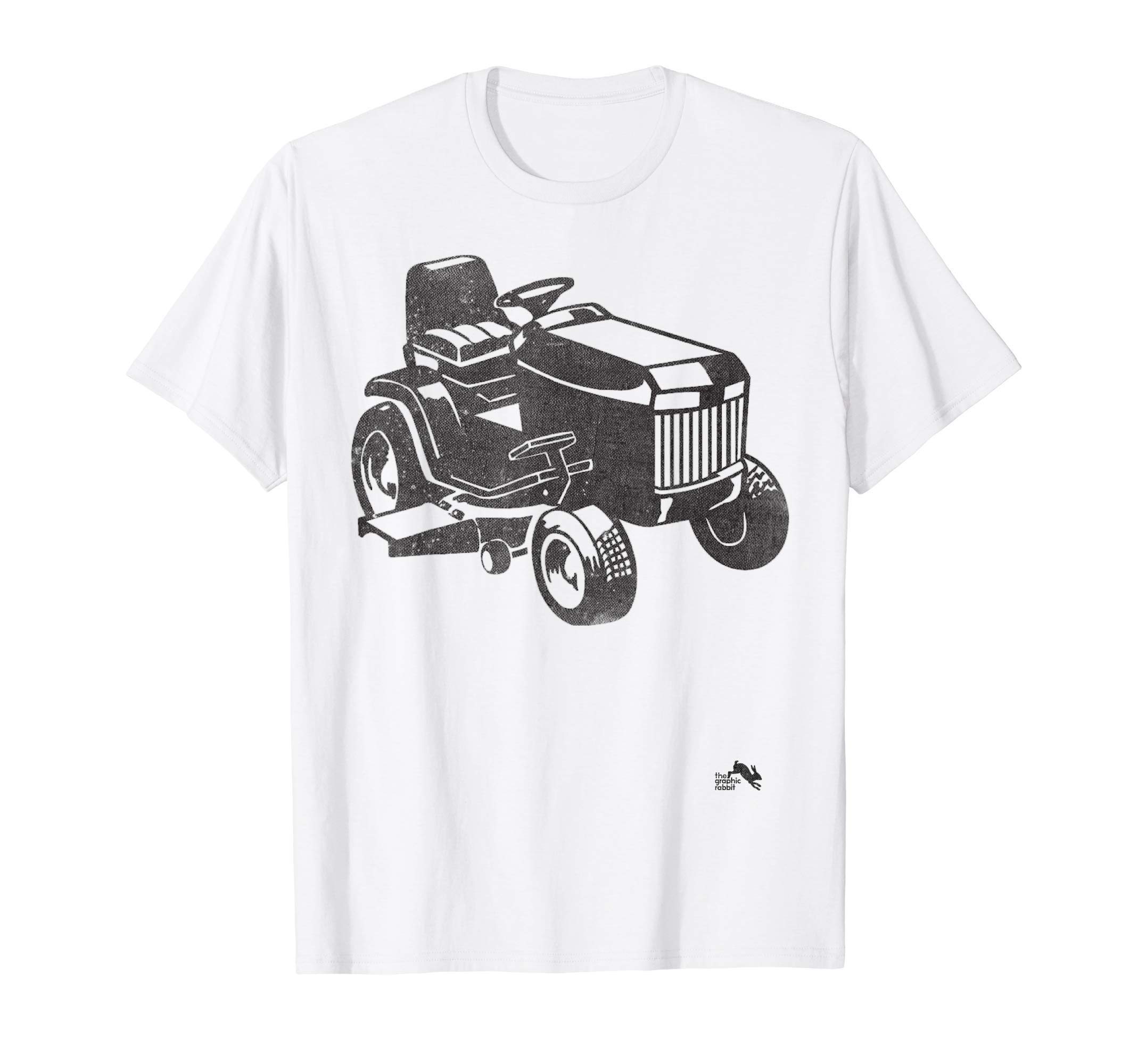 Retro Riding Lawn Mower Garden Tractor T-Shirt