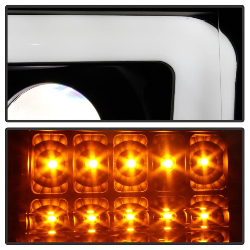 Spyder Apex - Projector Headlight (PRO-YD-FF15013AP-SEQ-BK)