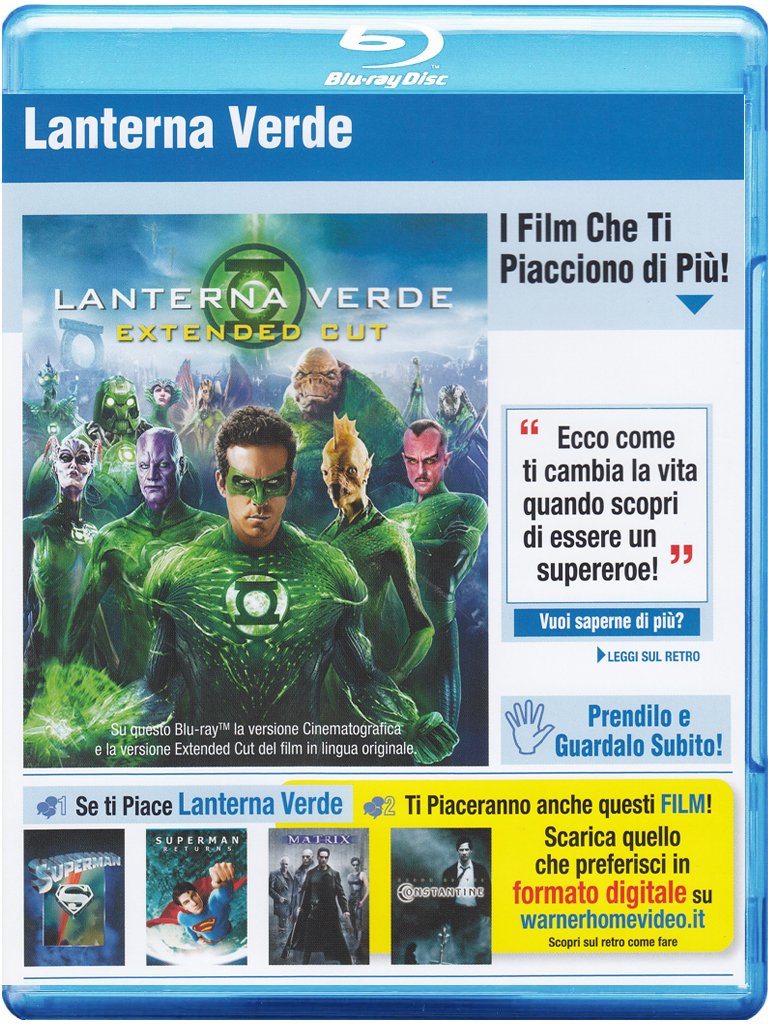 Lanterna Verde (Blu-Ray+Copie Digitali) [Italian Edition]