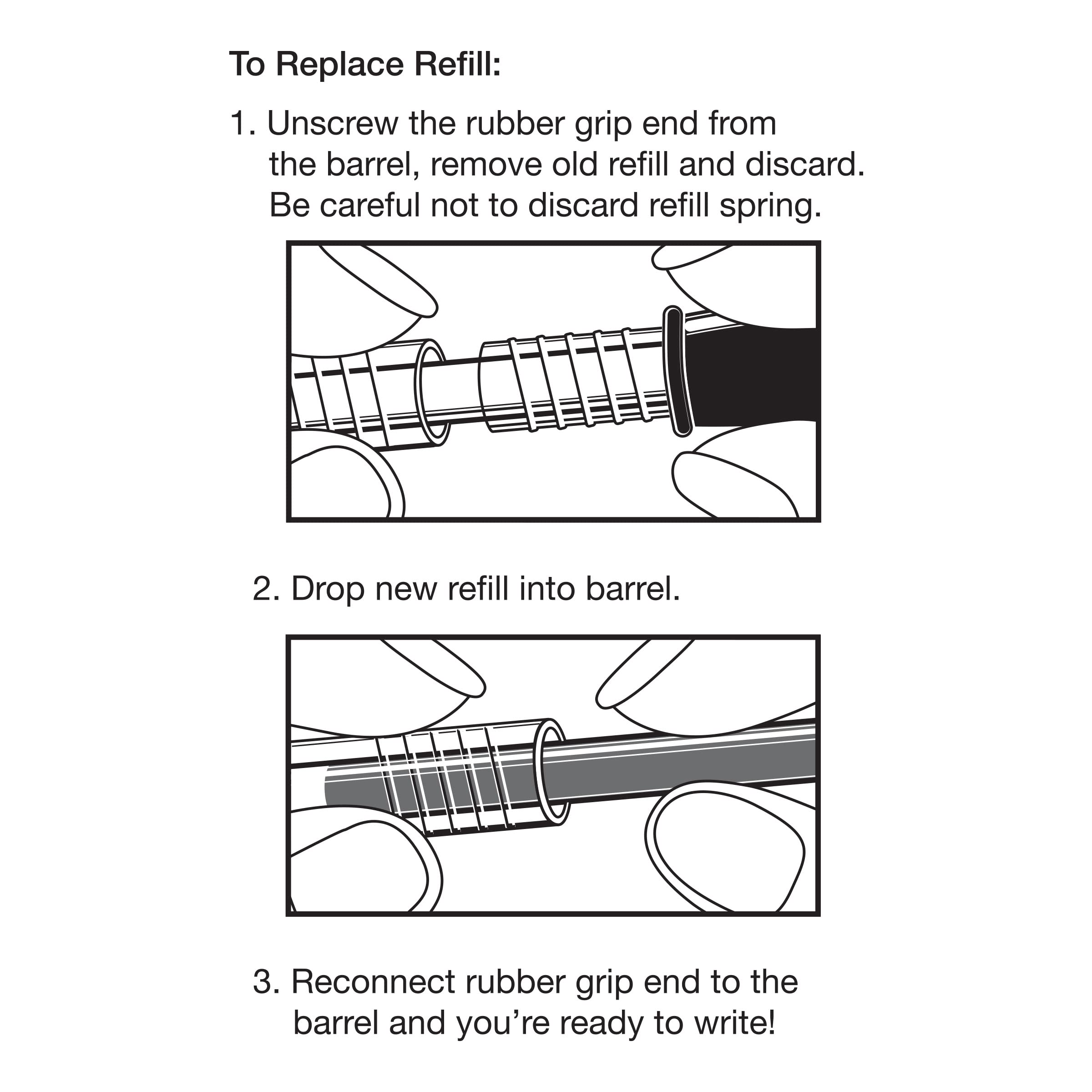 PILOT Precise V5 RT Liquid Ink Refill For Retractable Pens, Extra Fine Point (0.5mm) Black Ink, 6-Pack (14724)