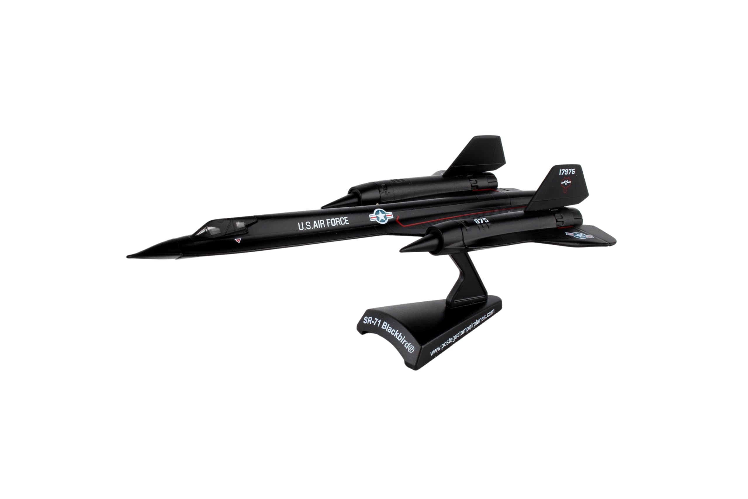Daron Worldwide Trading SR-71 Blackbird Vehicle (1:200 Scale), Black