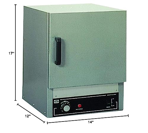 Quincy 10GC Bi-Metal Gravity Convection Oven, 14" Width x 17" Height x 12" Depth, 115V, 600W, 0.7 cubic feet Capacity