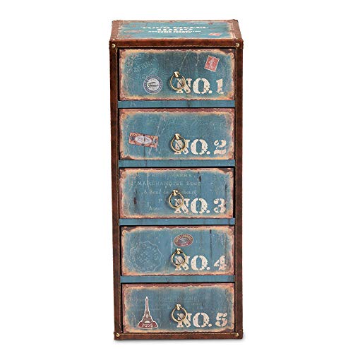 Baxton Studio Multipurpose Shelving and Cabinets, Blue