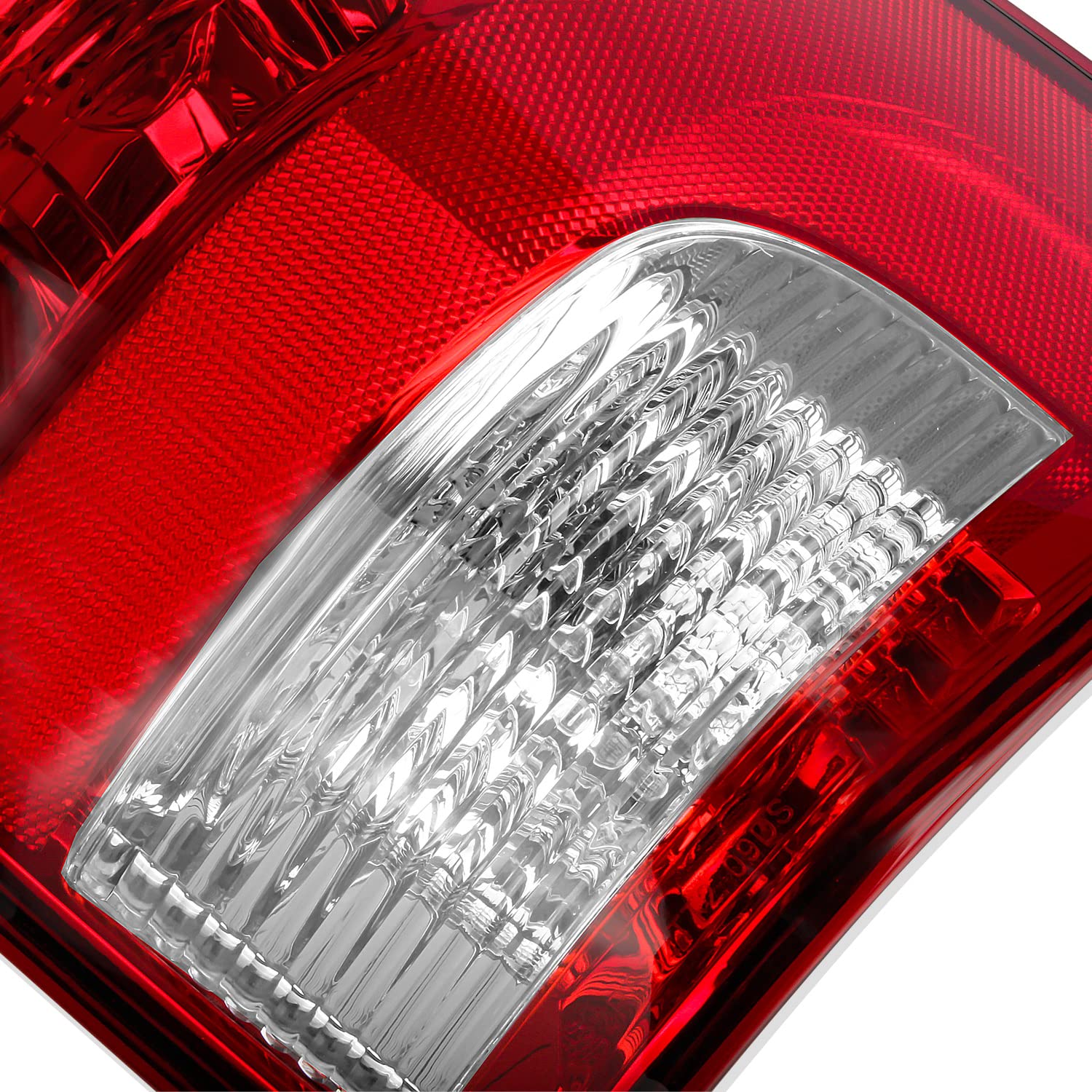 Wztepeng Ram Tail Light Compatible With 2009-2018 Dodge Ram 1500 2500 3500 Taillight With Bulb Inside (Driver And Passenger Side)