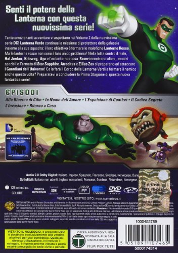 lanterna verde - season 01 #02 dvd Italian Import