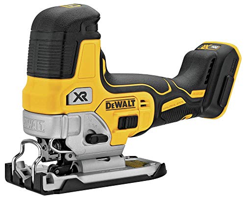DEWALT 20V MAX Jig Saw, Barrel Grip, Tool Only (DCS335B) , Black