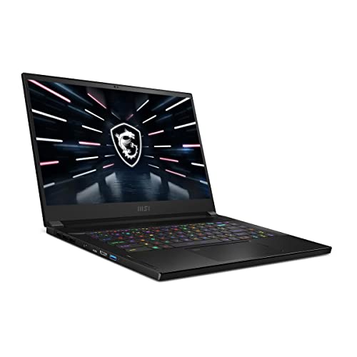 MSI GS66 Stealth 15.6" FHD 240Hz 2.5ms Ultra Thin and Light Gaming Laptop Intel Core i7-11800H RTX3060 16GB 1TB NVMe SSD Win11 VR Ready - Black (11UE-662)