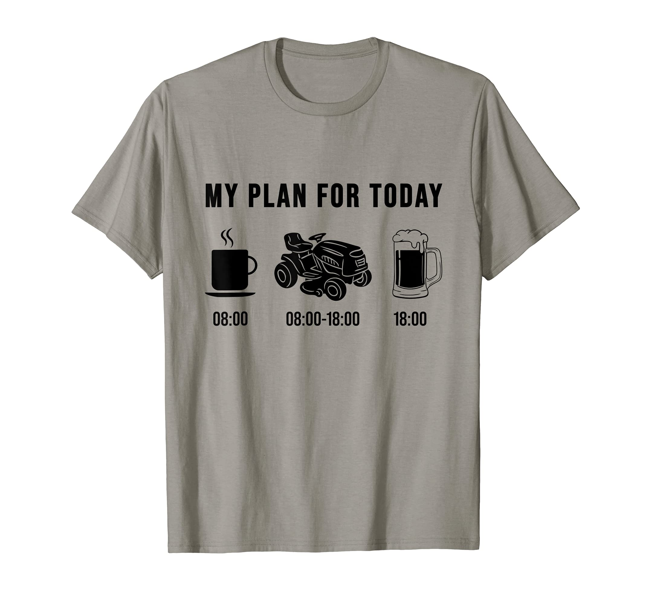 Lawn Mowing Beer Drinking Riding Lawn Mower Riding Mowers T-Shirt