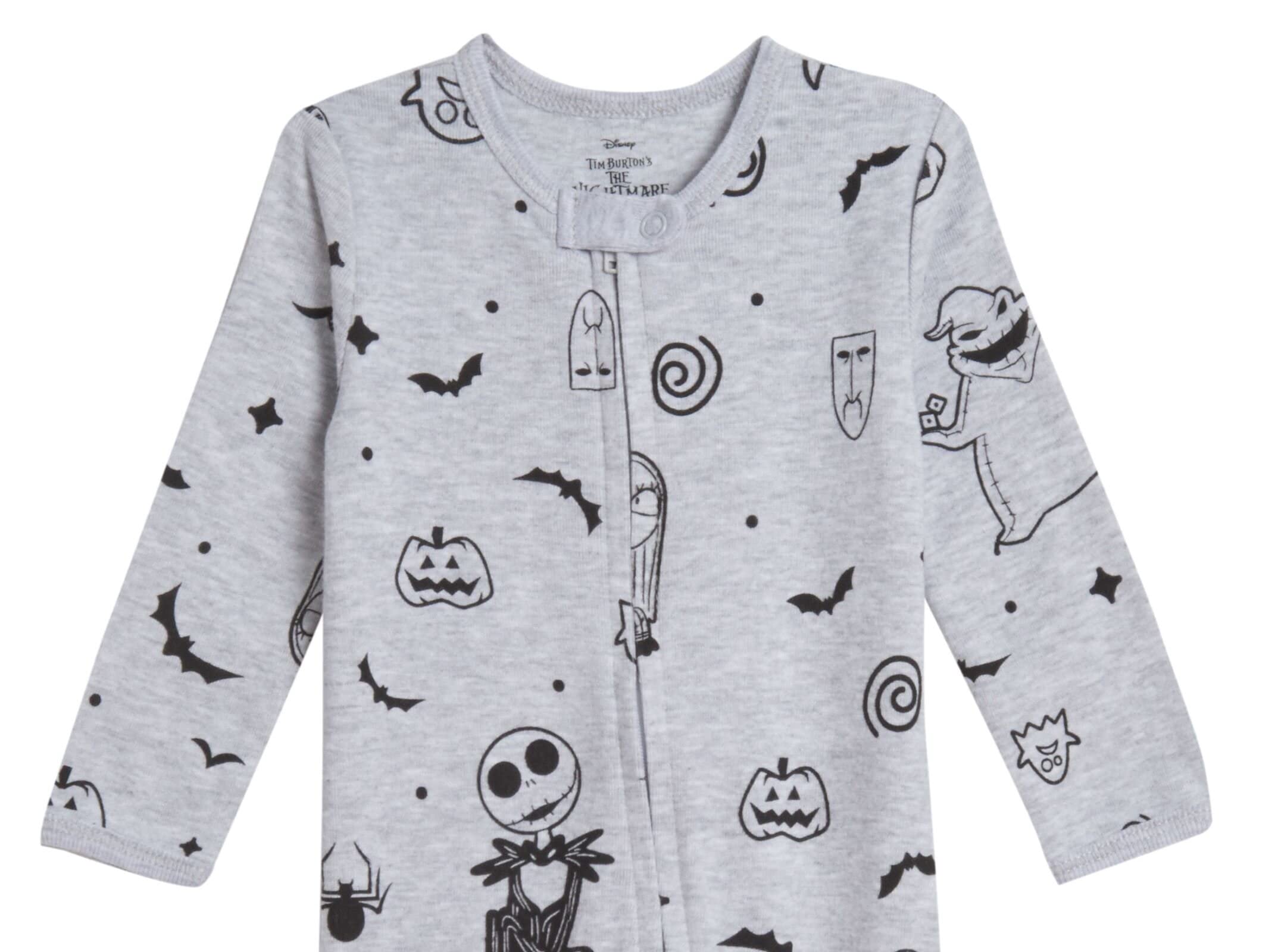 Disney Nightmare Before Christmas Infant Baby Boys Footed Coverall 24 Months