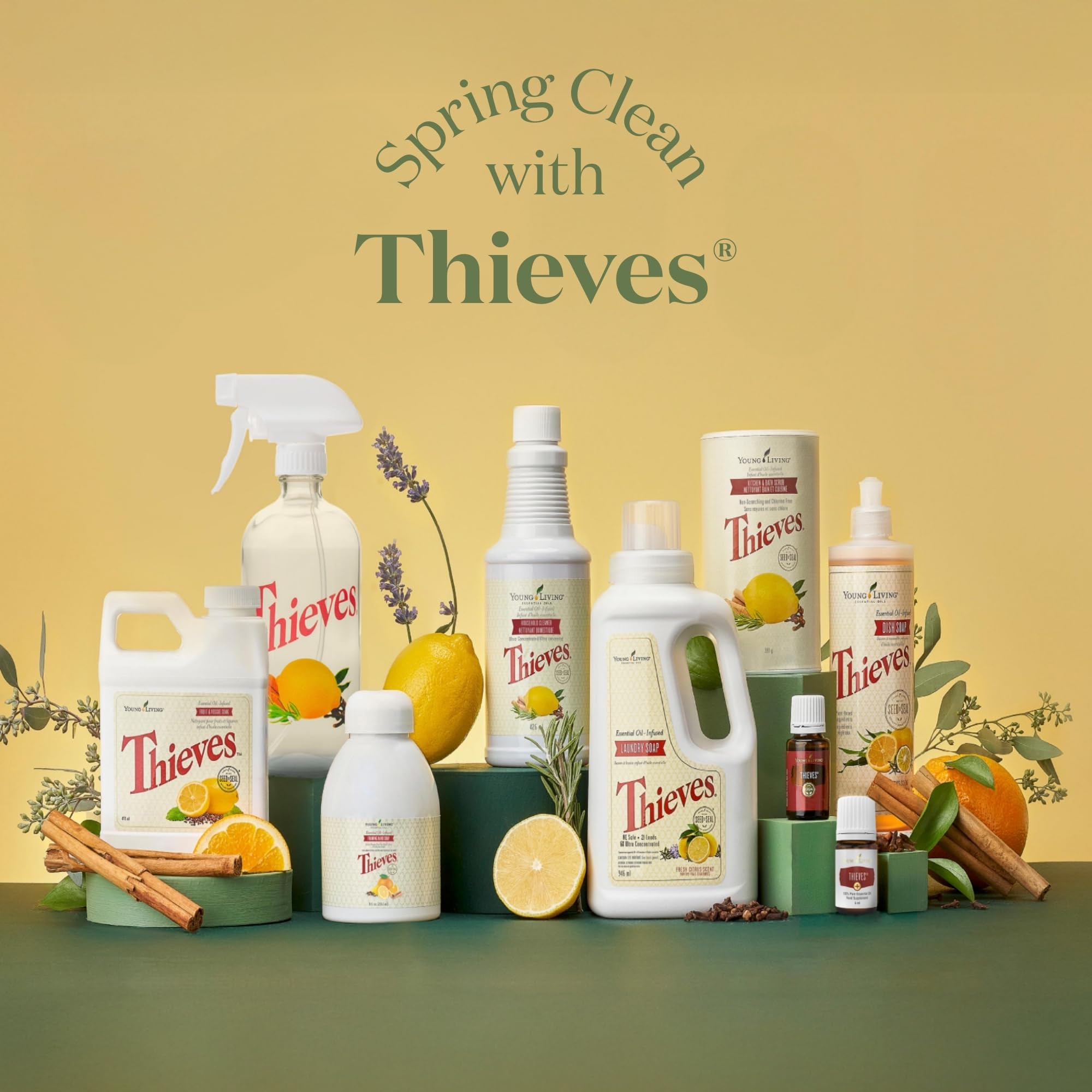 Young Living Thieves Household Cleaner - Ultra-Concentrated formula - 14.4 fl oz