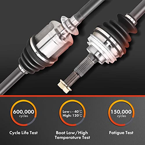 A-Premium Axle Shaft Assembly Compatible with Volvo C70 2001-2007, S70 2000, V70 2000, Automatic Transmission, Front Right Passenger Side, Replace# 1700-206326