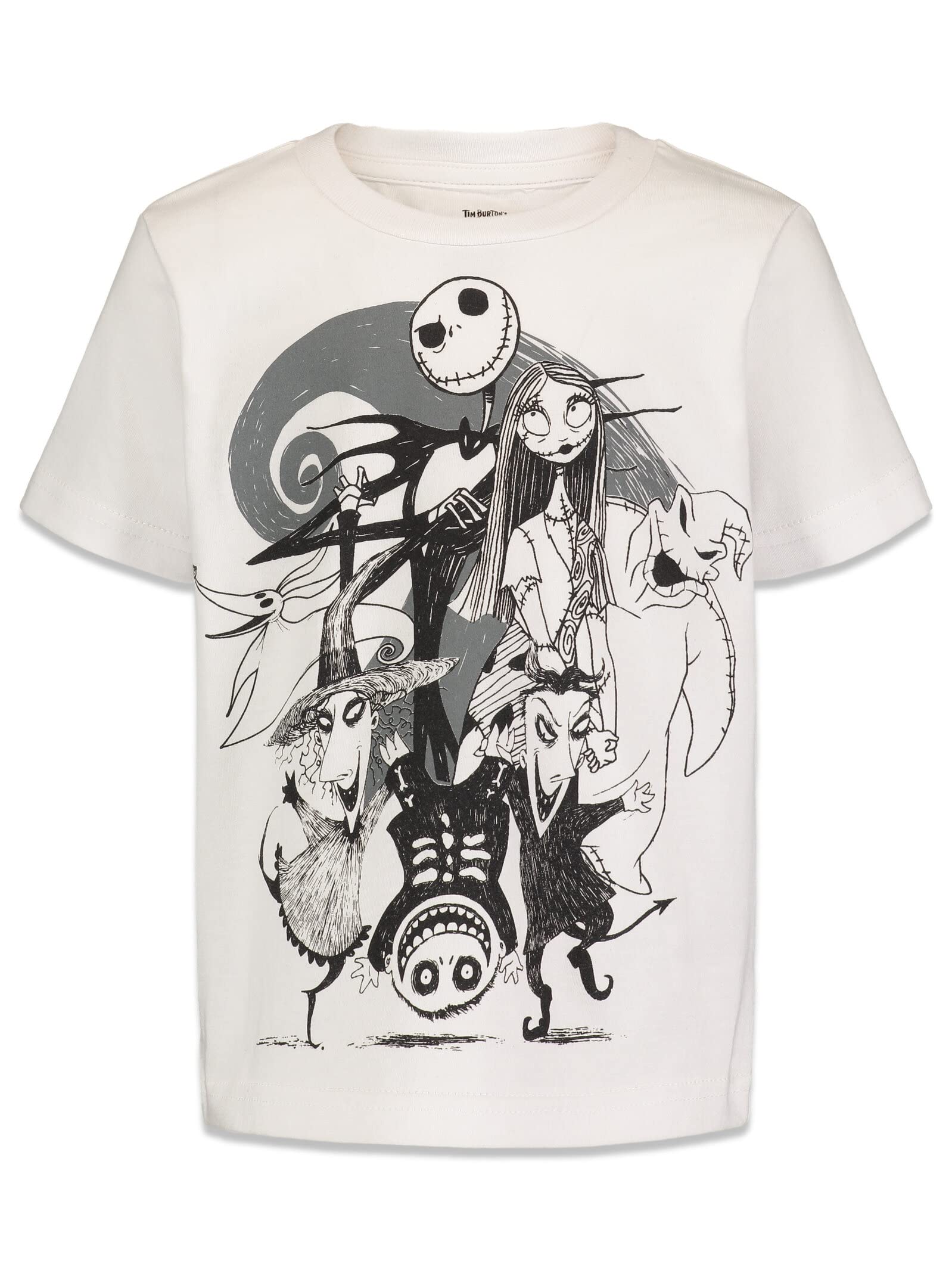 Disney Nightmare Before Christmas Jack Skellington Oogie Boogie Sally Big Boys 3 Pack T-Shirts 8