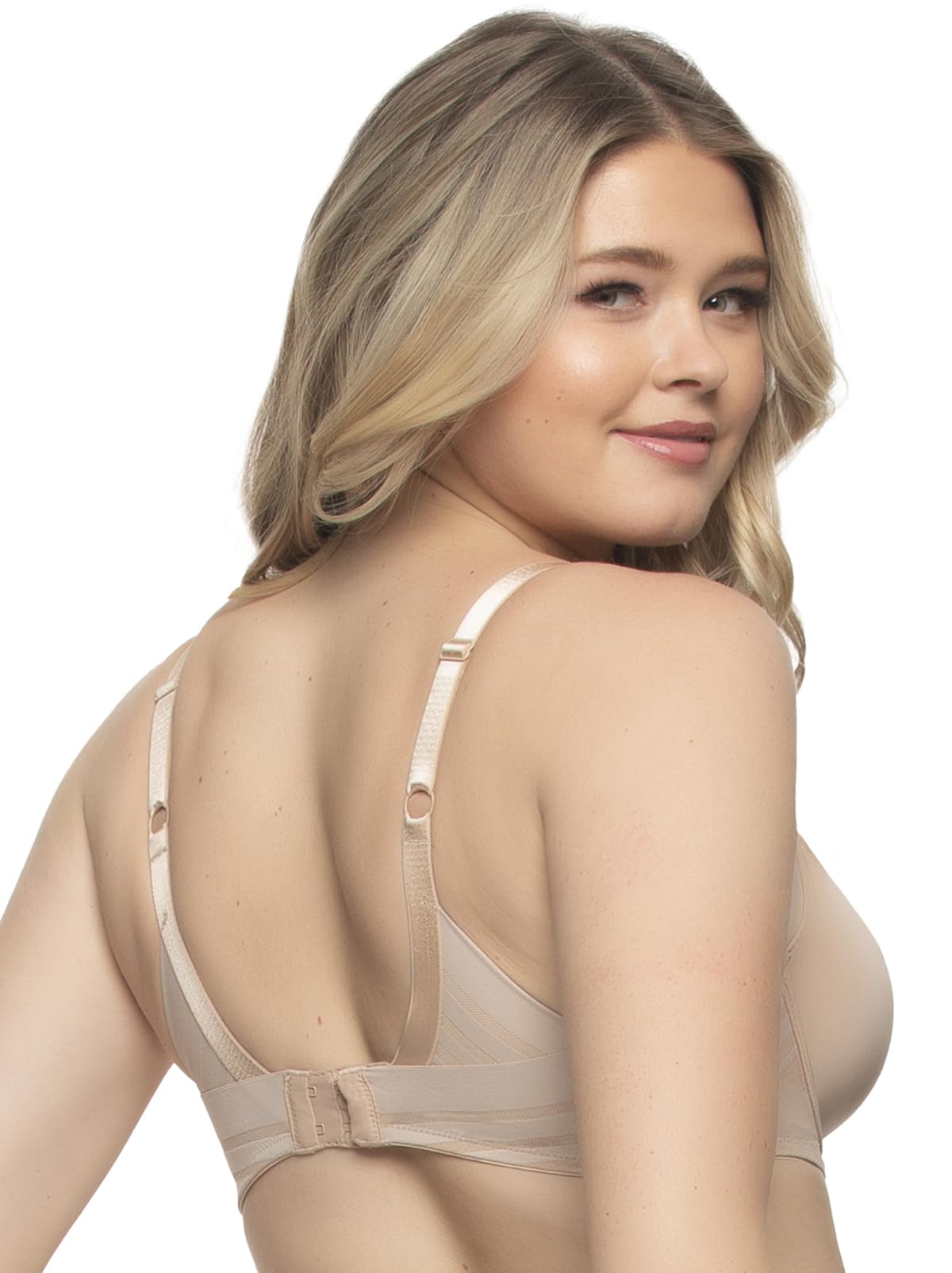 Felina Marvelous Side Smoothing T-Shirt Bra Warm Nude