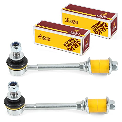 Metrix Premium GDX 2 PCS Front Sway Bar Stabilizer Link K90681 Fits 2005-2014 Toyota Tacoma RWD, 2000-2005 Toyota Tundra, 1996-2002 Toyota 4Runner