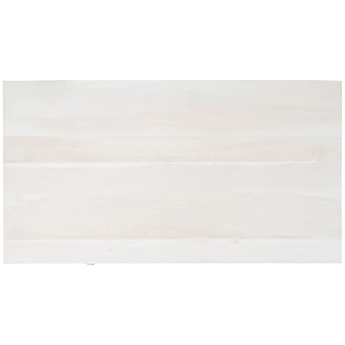 Safavieh Home Collection Raveena Mid-Century White Wash and Silver Hairpin Leg Coffee Table, 0