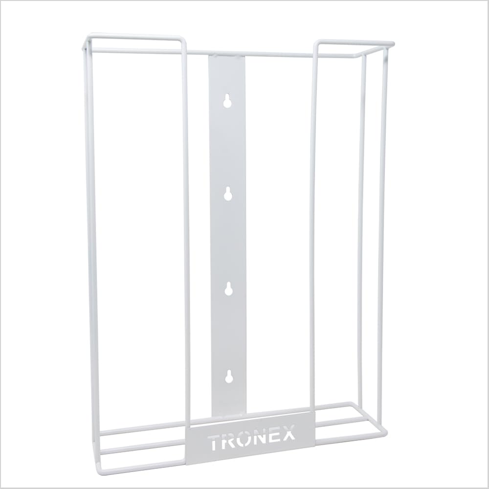 Tronex Triple Wall Mount Glove Dispenser Racks - 3 Wire Rack Holder for Disposable Gloves and Napkins - Durable Metal Organizer for Healthcare Industry (5)