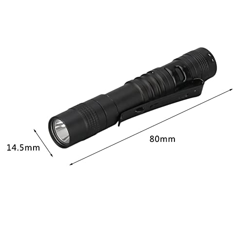 ESASAM Handheld Flashlights, Mini Flashlight Waterproof Lanterna Zoomable Torch Battery Powerful