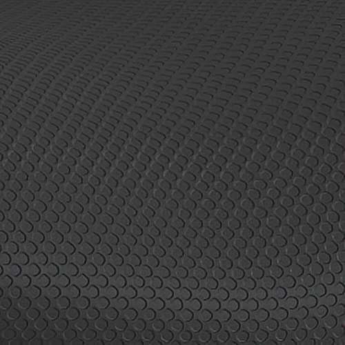Flash Furniture Kelista Mid-Back Black Mesh Swivel Ergonomic Task Office Chair with Flip-Up Arms and Transparent Roller Wheels, BIFMA Certified