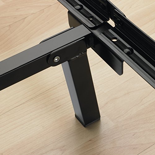 Zinus 9 Inch Quick Lock High Profile Smart Box Spring/Mattress Foundation/Strong Steel Structure, Queen & Michelle Compack 9-Leg Support Bed Frame, for Box Spring and Mattress Set, Queen