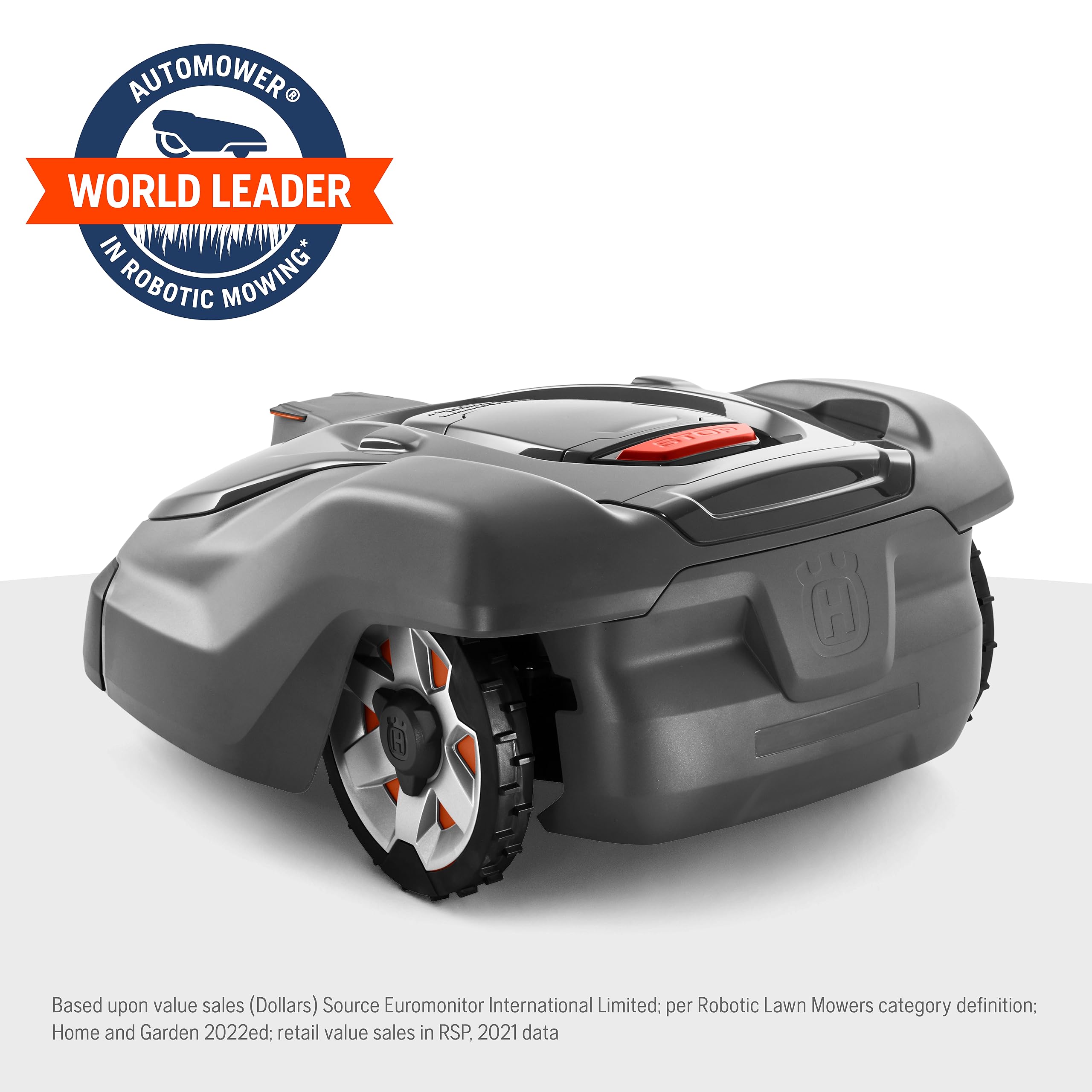 Husqvarna 967853101 Automower 450XH 1.25 Acre Robotic Lawn Mower for Medium to Large Yards