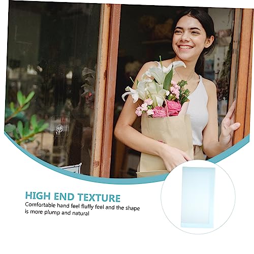 GARVALON 20pcs Rose Wrapping Paper Tutu Packing Paper Flower Packaging Paper Matte Wrapping Paper Valentines Day Flower Papers Wedding Flower Wrapping Paper Gift Plastic Accessories Flowers