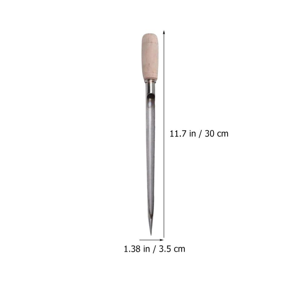 Baluue 4pcs Grain Sampler Metal Detector Turnicate Kit Outdoor Tools Grain Detector Probe Closed Sampling Agriculture Powder Sampler Stainless Steel Rice Sampler to Rotate Food