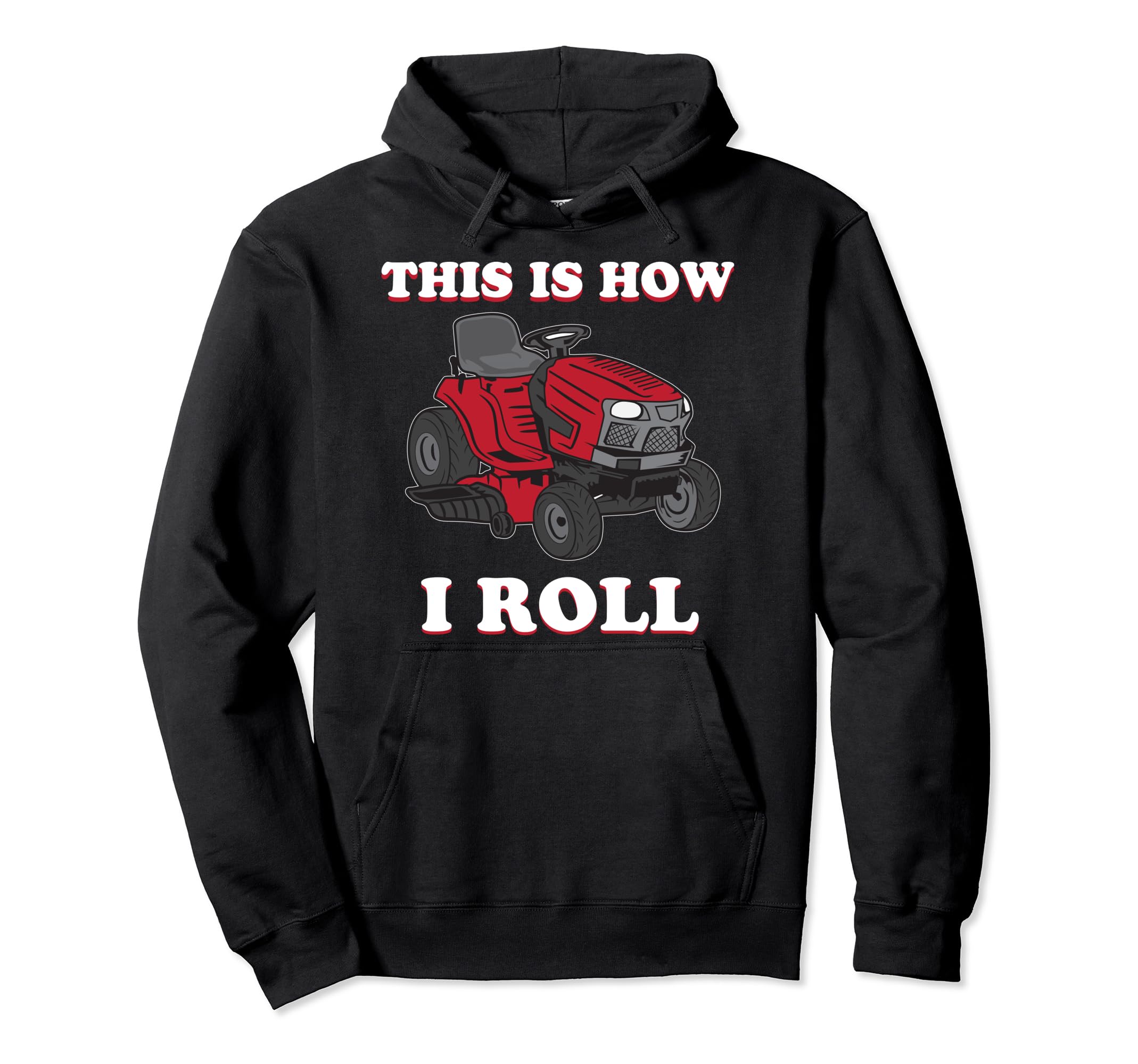 Funny Lawn Mower Mowing Riding Rider Toddler Kids Boys Gift Pullover Hoodie