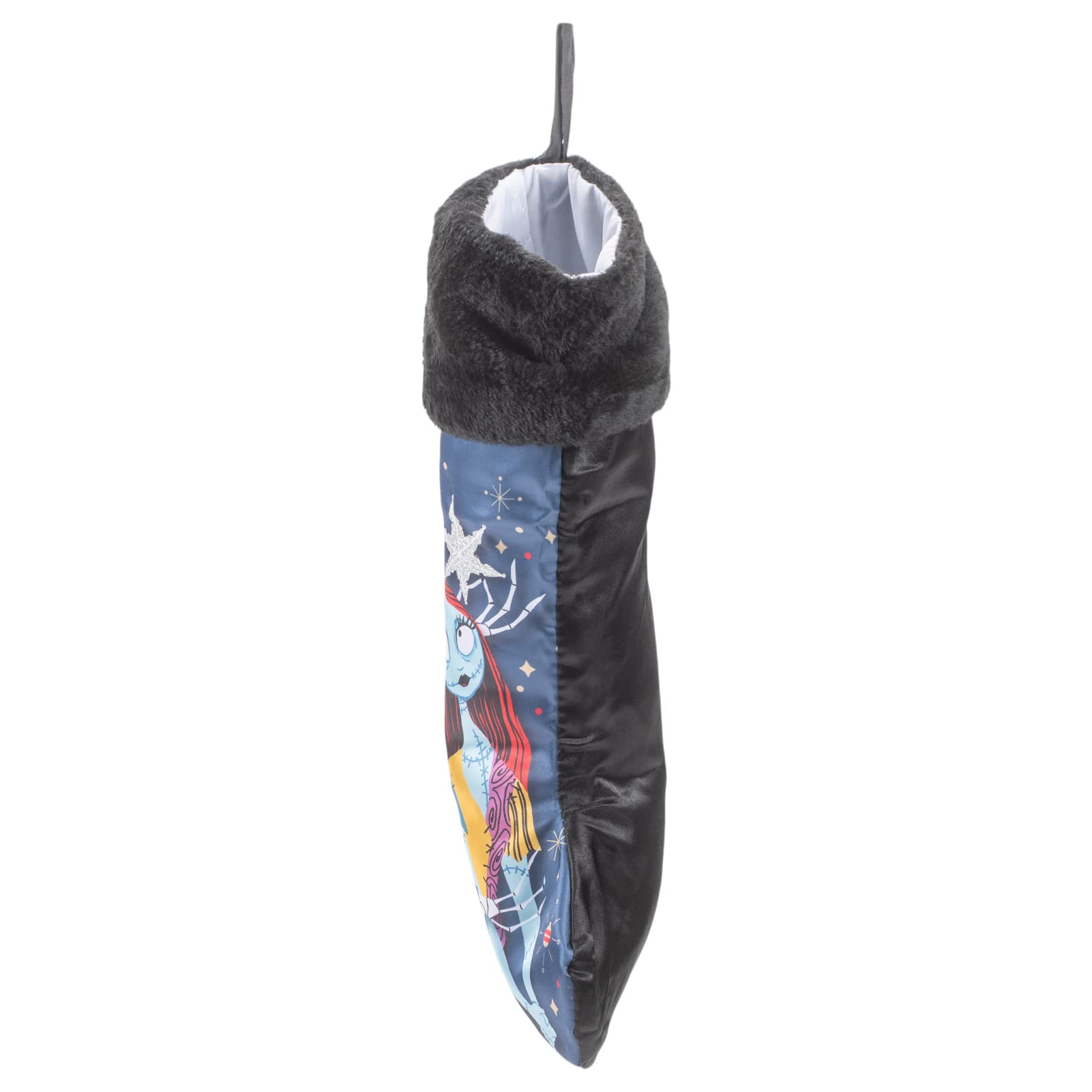 Kurt Adler Disney The Nightmare Before Christmas Jack & Sally Stocking with Cuff