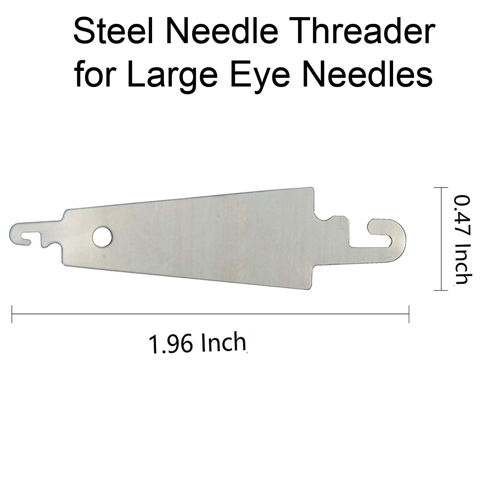 Tapestry Needles Five Sizes 14, 16, 18, 20, 24 - Large Eye Blunt Needles 25 Pcs for Cross Stich and More