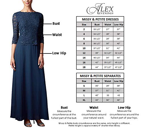 Alex Evenings Women's Slimming Short Sheath 3/4 Sleeve Cocktail Dress, Wedding Guest (Petite and Regular Sizes), Charcoal, 10