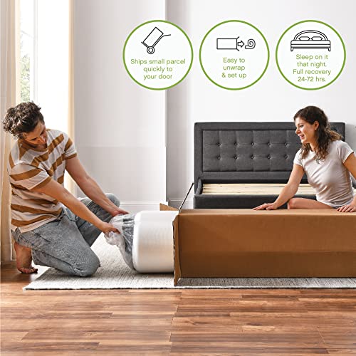 Classic Brands Mercer Cool Gel Memory Foam and Innerspring Hybrid 12-Inch Pillow Top Mattress | Bed-in-a-Box Full