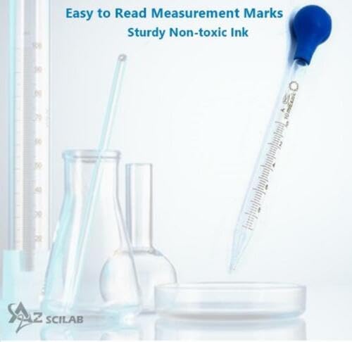 A2Z Scilab 11 Pcs Lab Micro Spatula Scoop Spoon Tweezers Sampler Instrument Kit, Made of Stainless Steel - Multi Purpose Laboratory Sampling Mixing Glass Pipette Set - For Starter Science STEM Lab Kit
