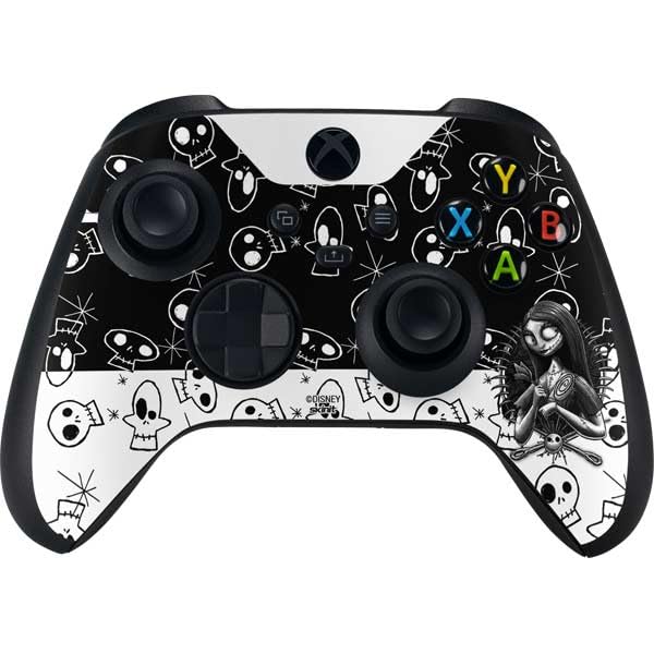 Skinit Decal Gaming Skin Compatible with Xbox Series X Controller - Officially Licensed Disney The Nightmare Before Christmas Sally Art Design