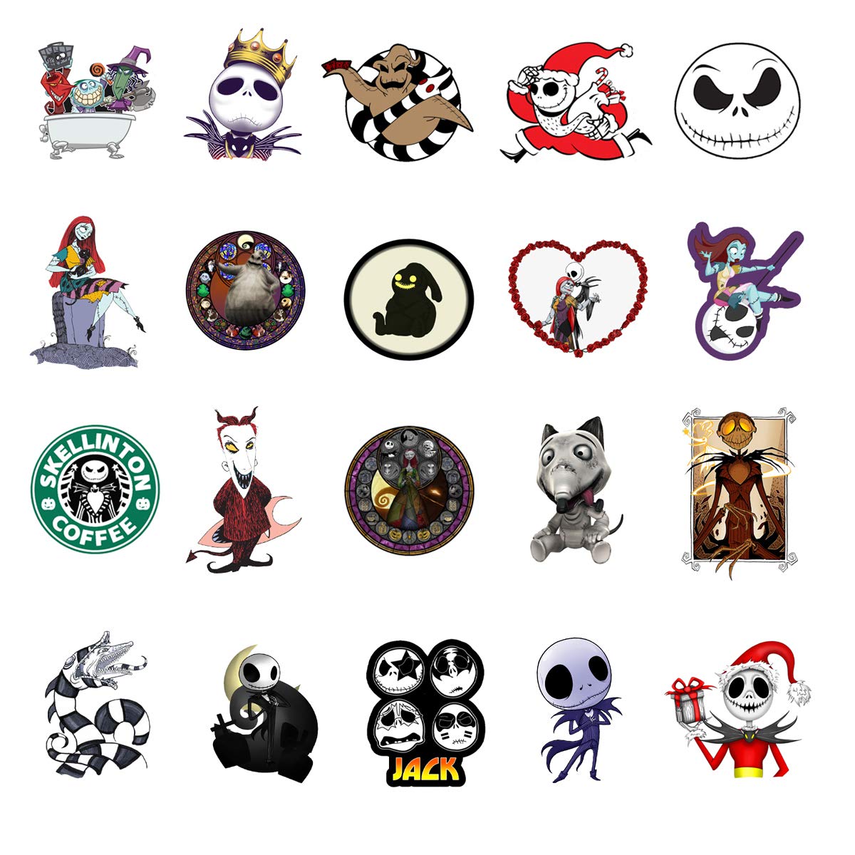 Stickers| 50 PCS | Vinyl Waterproof Stickers for Laptop,Skateboard,Water Bottles,Computer,Phone, Halloween Theme,(Halloween-50PCS)