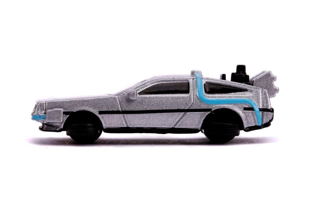 Jada Toys Nano Hollywood Rides BTTF 3 PK
