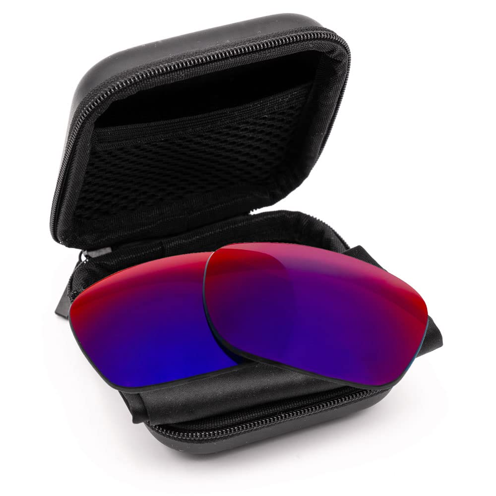 APEX Polarized PRO+ Replacement Lenses for Oakley Leffingwell OO9100 Sunglasses (Cleaner Included) - (Violet)