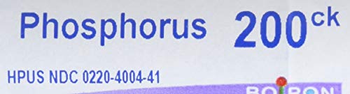 Boiron - Phosphorus 200ck, 1pack, 80 pellets