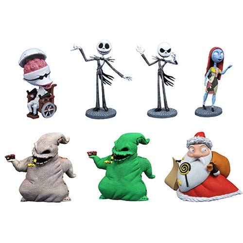 JACK's Very Long Night Bundle - Nightmare Before Christmas DVD + The Nightmare Before Christmas D-Formz random figurine Diamond Select 2 Item Bundle